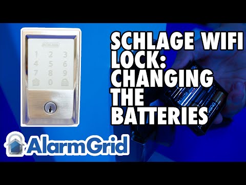 How Do I Replace the Batteries in My Schlage WIFI Lock? - Alarm Grid