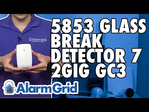 Using a 5853 Glass Break Detector with a 2GIG GC3 - Alarm Grid