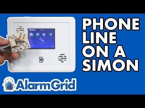 Using a Phone Line with an Interlogix Simon XTi & XTi-5 Alarm System ...