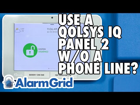 Using a Qolsys IQ Panel 2 Without a Phone Line - Alarm Grid