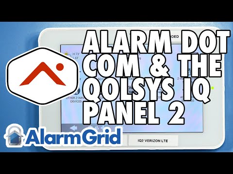 Using Alarm.com with a Qolsys IQ Panel 2 - Alarm Grid