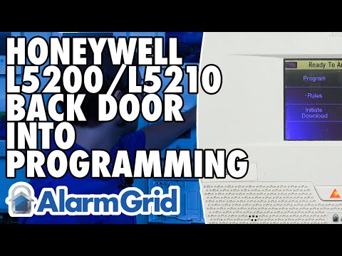 Using the Backdoor to Enter Programming on a Honeywell L5200 or L5210 ...
