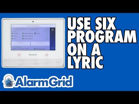 How Do I Use the SiX Programming Feature on the Lyric Security System ...