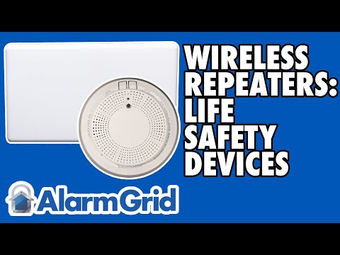 Wireless Repeater: Use With Life Safety Devices - Alarm Grid