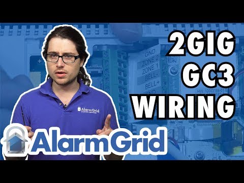 Wiring a 2GIG GC3 - Alarm Grid