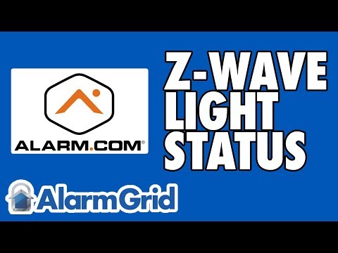 How Does The Z-Wave Light Status Feature Work With Alarm.com? - Alarm Grid